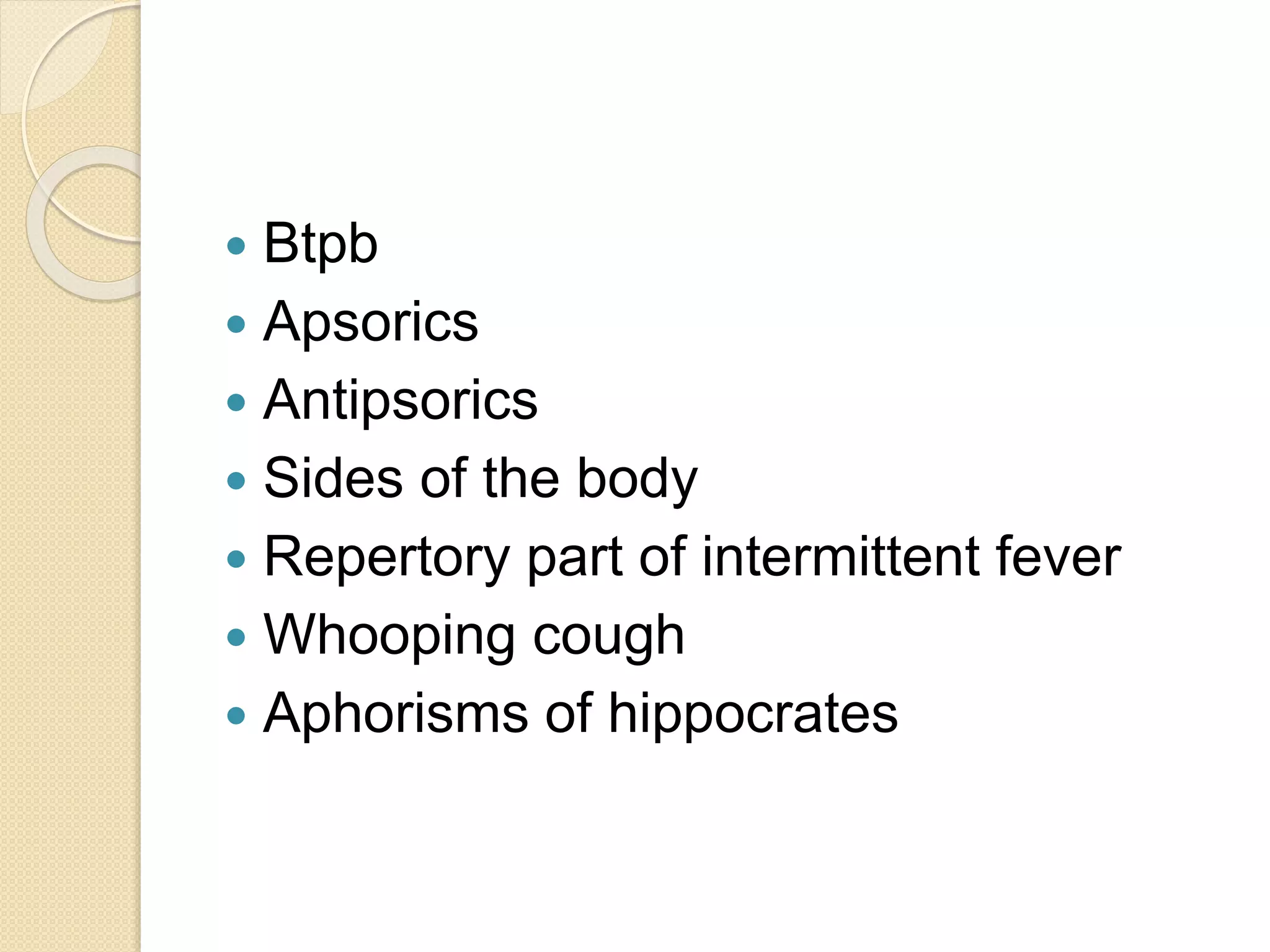 BOGER BOENINGHAUSENS CHARACTERISTICS AND REPERTORY | PPTX