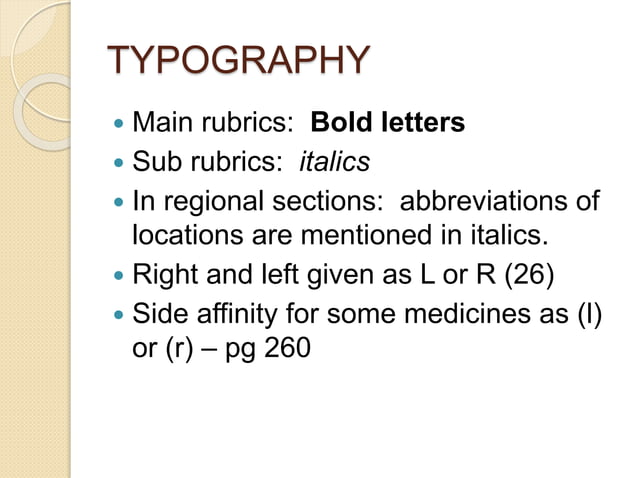 BOGER BOENINGHAUSENS CHARACTERISTICS AND REPERTORY | PPTX