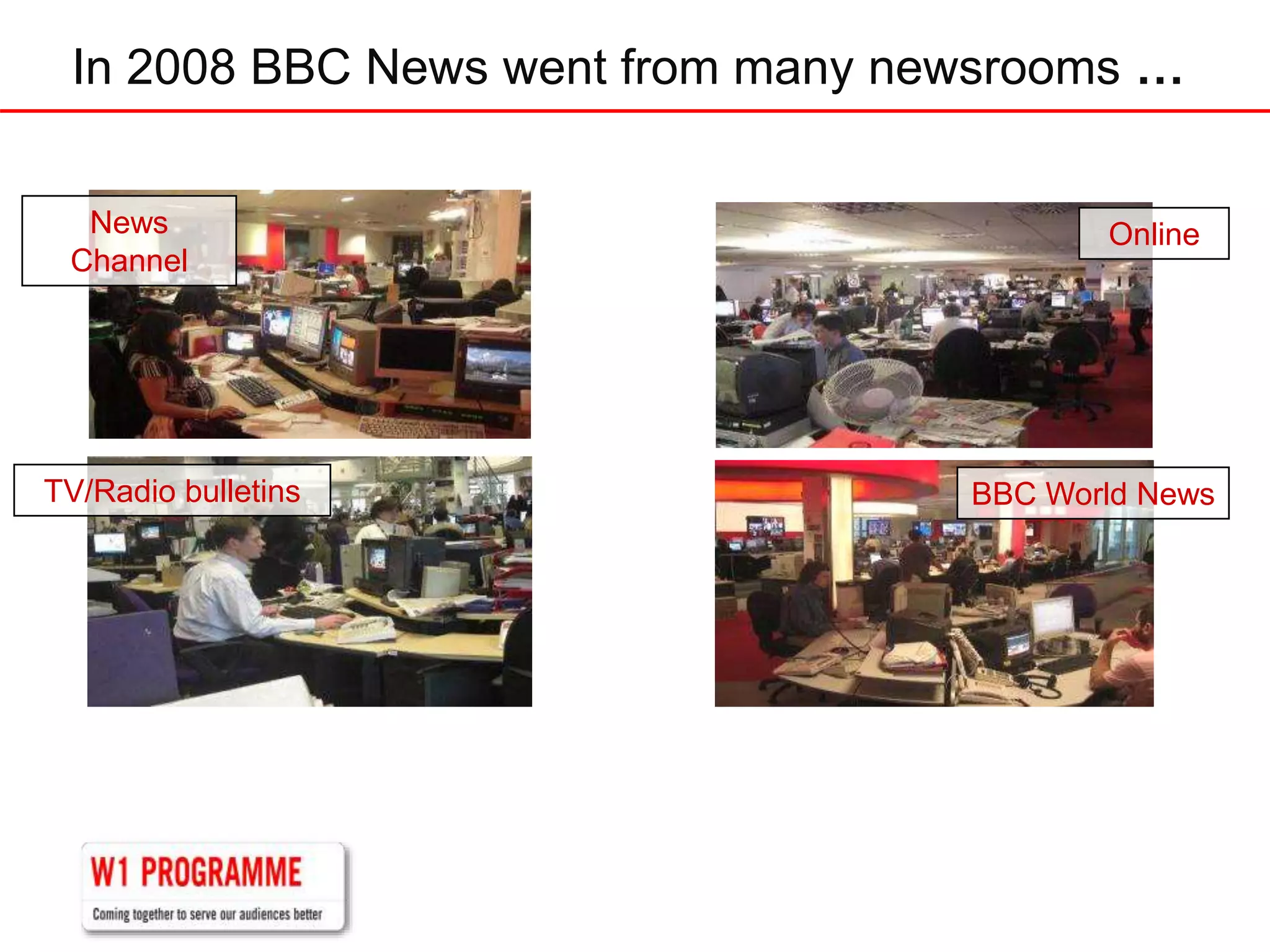 BBC reshaping the newsroom .ppt