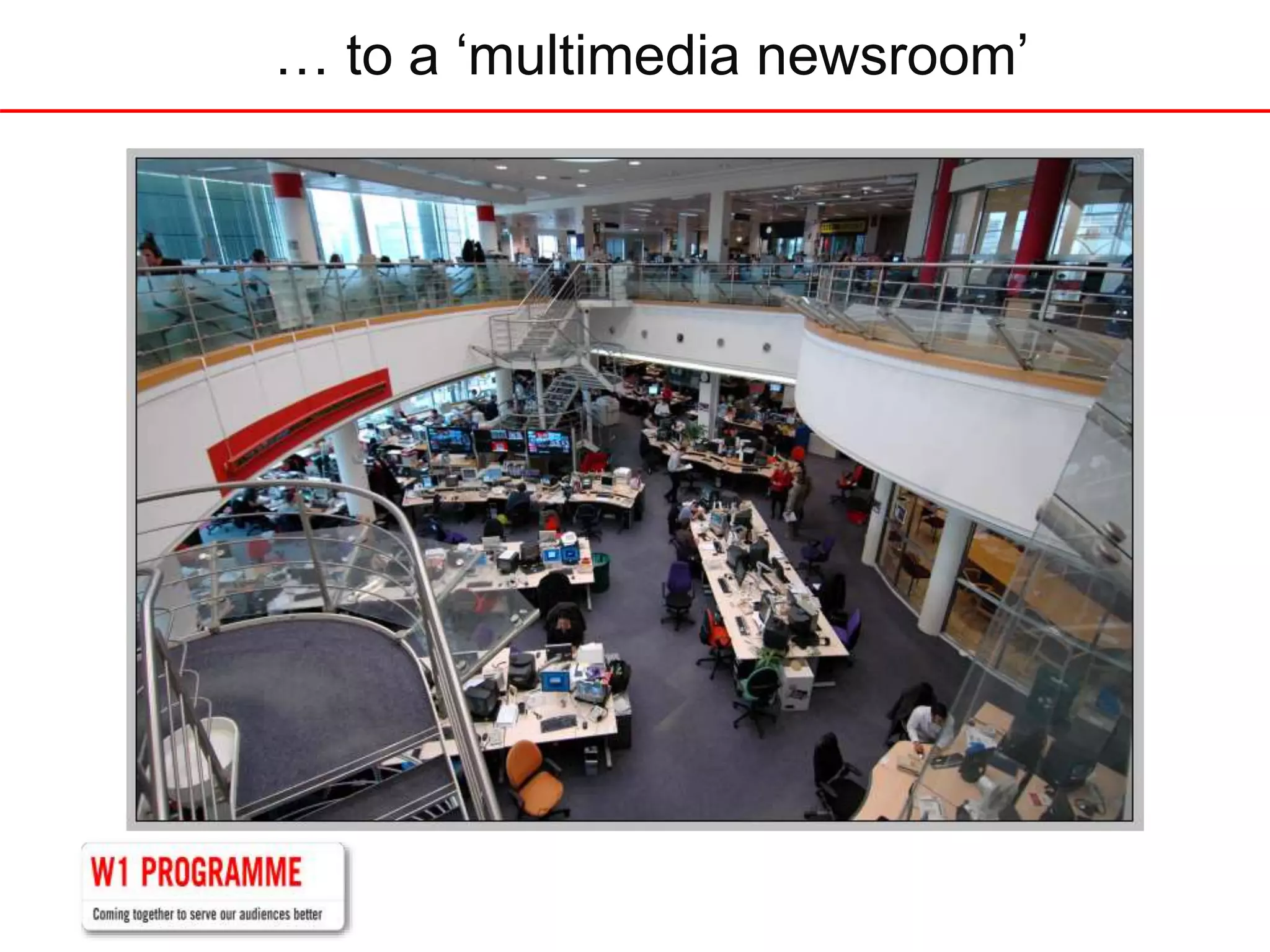 BBC reshaping the newsroom .ppt