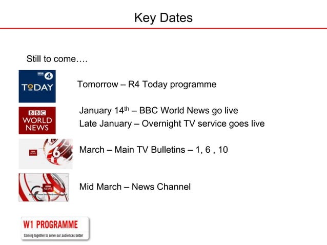 Bbc Reshaping The Newsroom Ppt