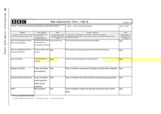 risk assessment | DOCX