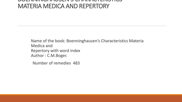 BBCR Repertory.pdf | Medical Health