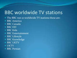 Bbc television by connor | PPT