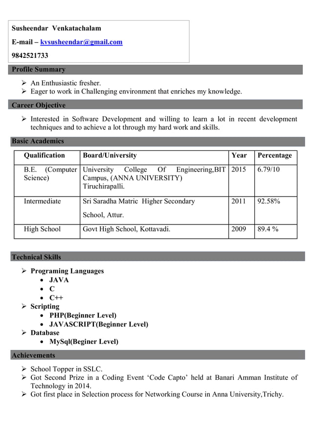 Susheendar Venkatachalam | PDF | Programming Languages | Computing