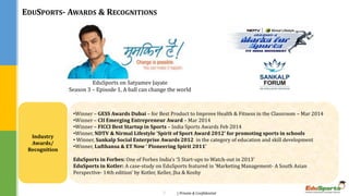 EduSports Intro PPT 2015 | PDF