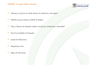 Bases de datos en ciencias de la salud | PDF | Databases | Computer ...