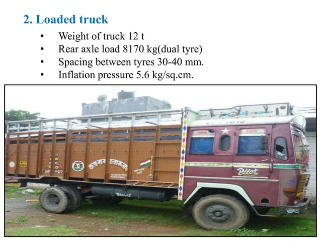 Benkelman beam deflection studies | PPTX