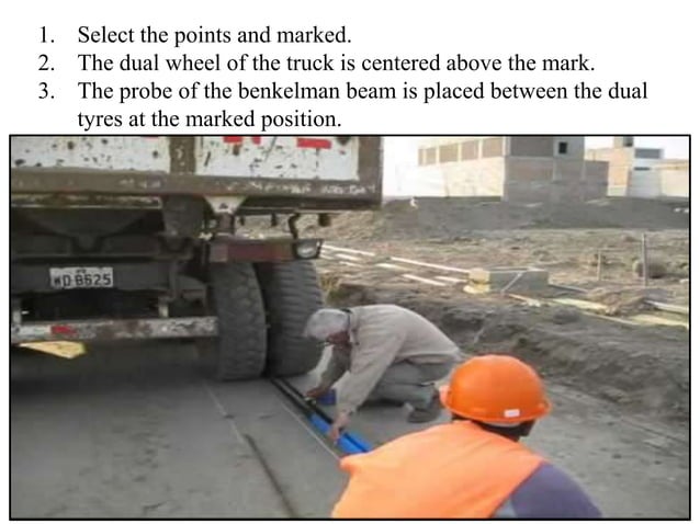 Benkelman beam deflection studies | PPTX