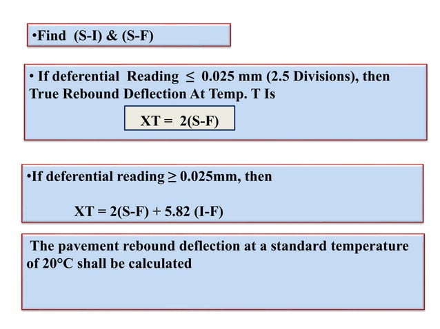 Benkelman beam deflection studies | PPTX