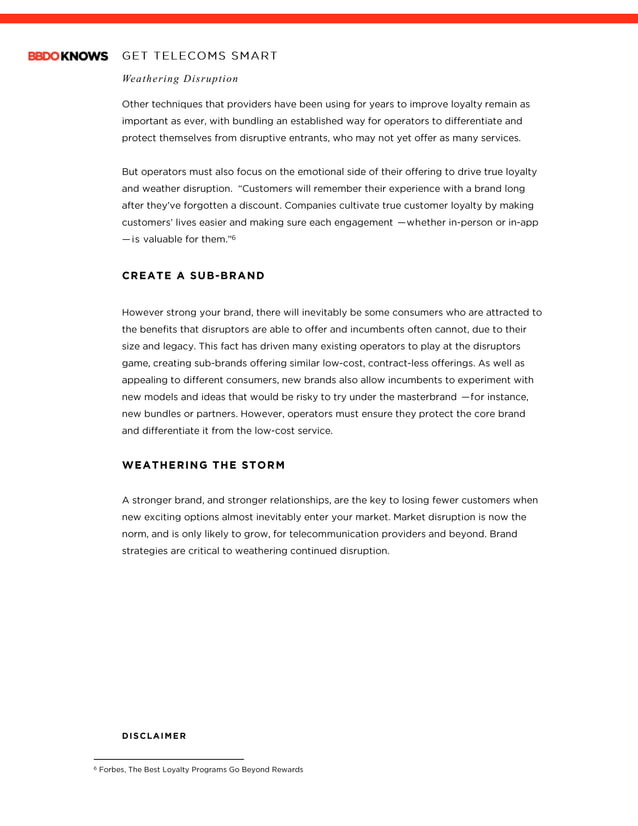 GET TELECOMS SMART - Weathering Disruption | PDF