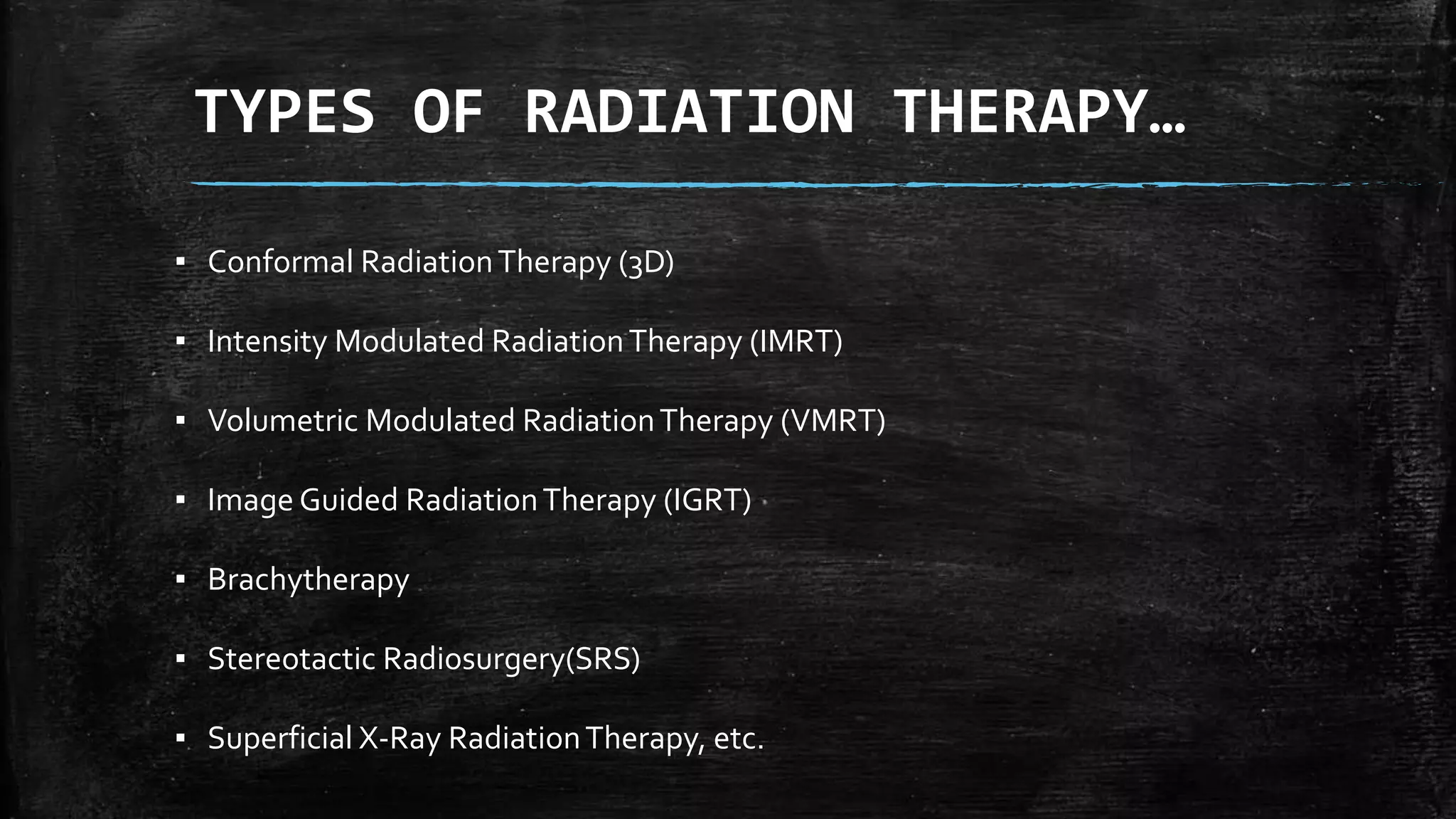 Radiation Therapy and Physical Therapy | PPTX