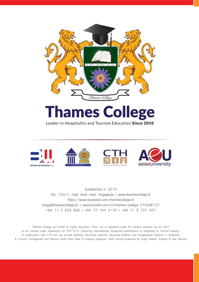 BBE e booklet - Thames College | PDF