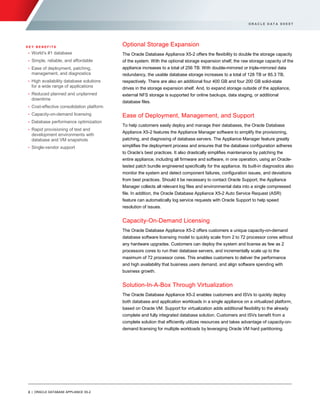 oda-x5-2-DATA SHEET | PDF | Databases | Computer Software and Applications