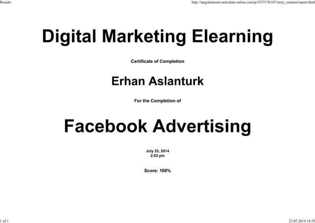 Facebook Advertising | PPT