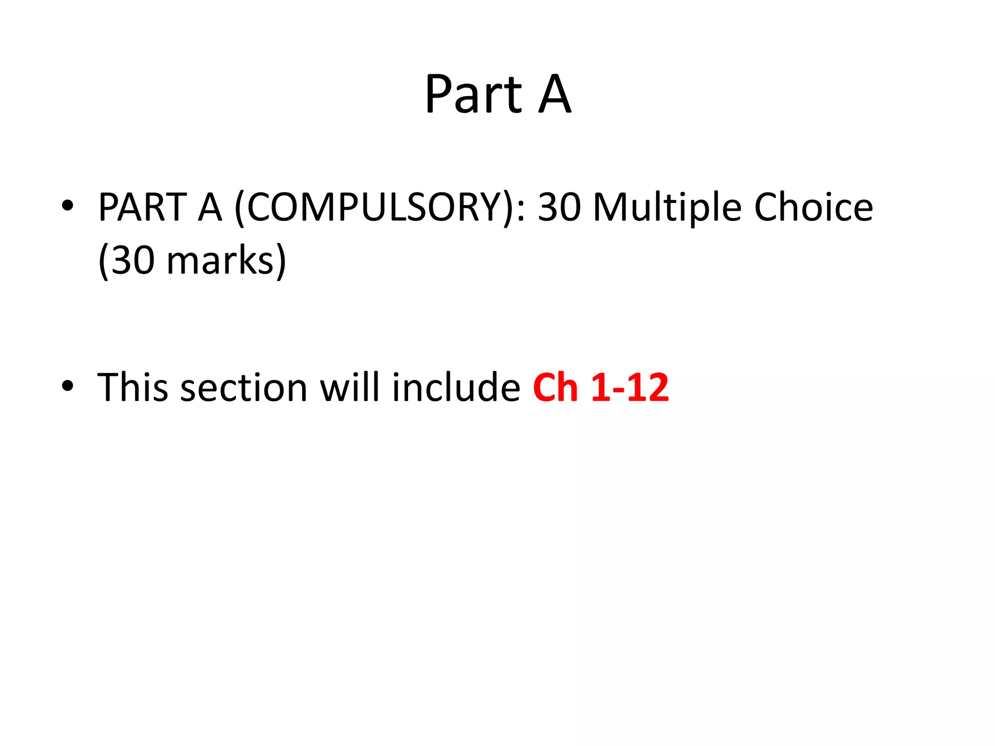 BB Exam Topics | PDF