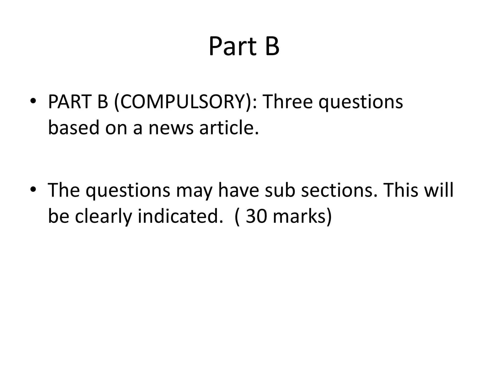 BB Exam Topics | PDF