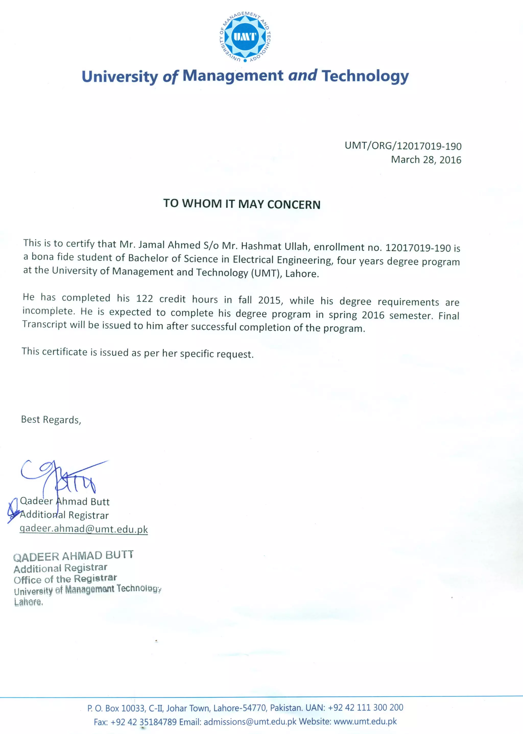 HOPE CERTIFICATE | PDF