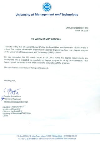 HOPE CERTIFICATE | PDF