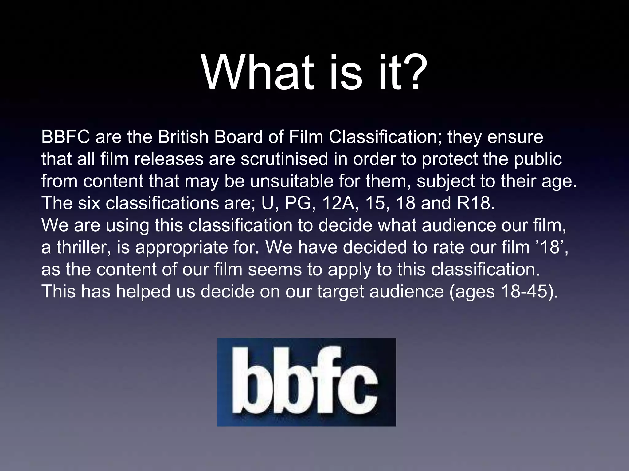 BBFC | PPT | Free Download