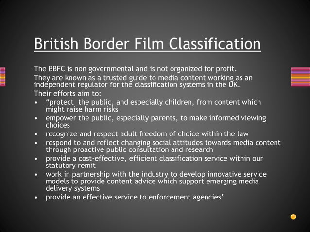 Bbfc | PPT