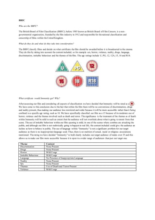 BBFC | PDF