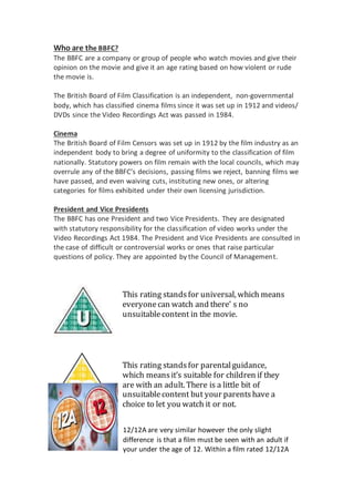 Bbfc | PDF