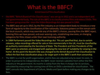 BBFC | PPTX