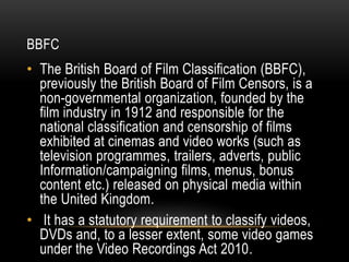 BBFC | PPT