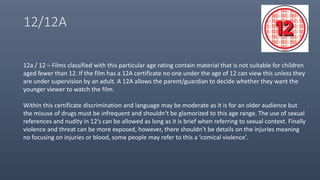 British Board of Film Classification | PPTX