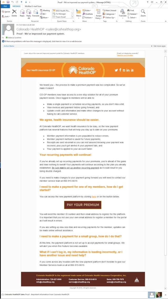 Email Writing Sample | PDF