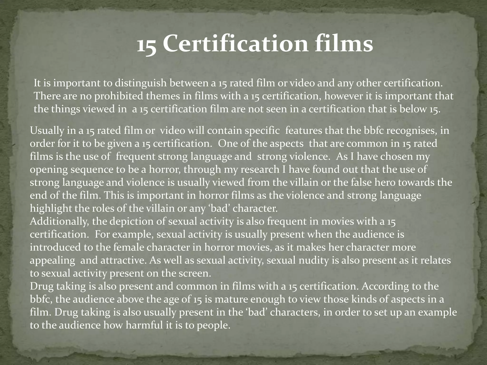 Bbfc certification by Jumana Ismail | PPT
