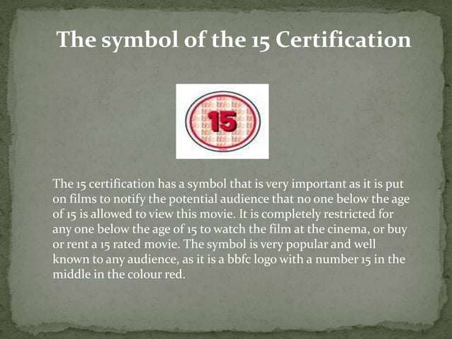 Bbfc certification by Jumana Ismail | PPT