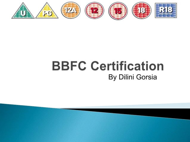 BBFC Certification | PPTX