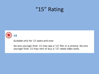 Bbfc Classification | PPTX