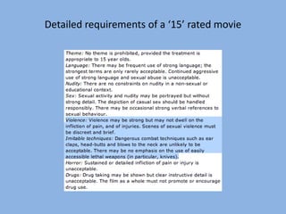 Bbfc Classification | PPTX