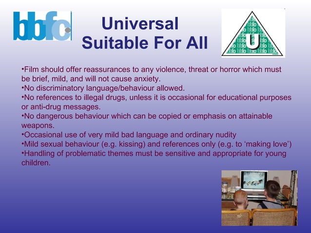BBFC film classification guidelines | PPT