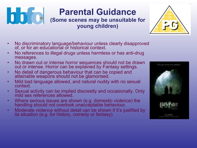 BBFC film classification guidelines | PPT