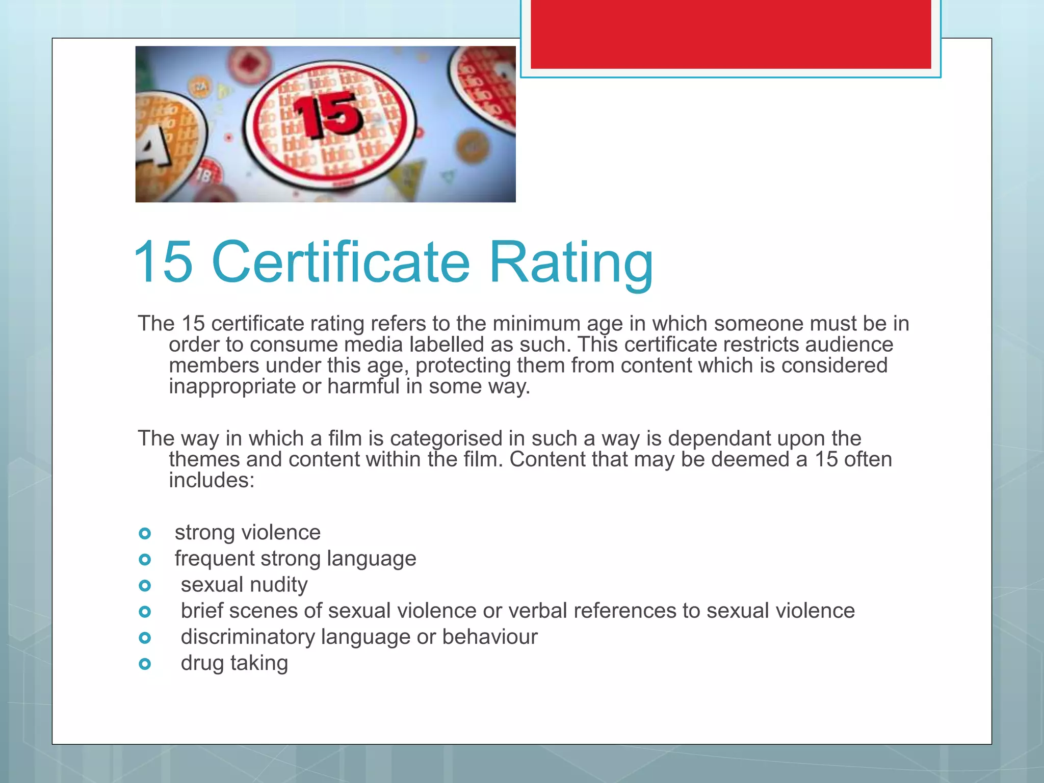 BBFC Guidelines | PPTX
