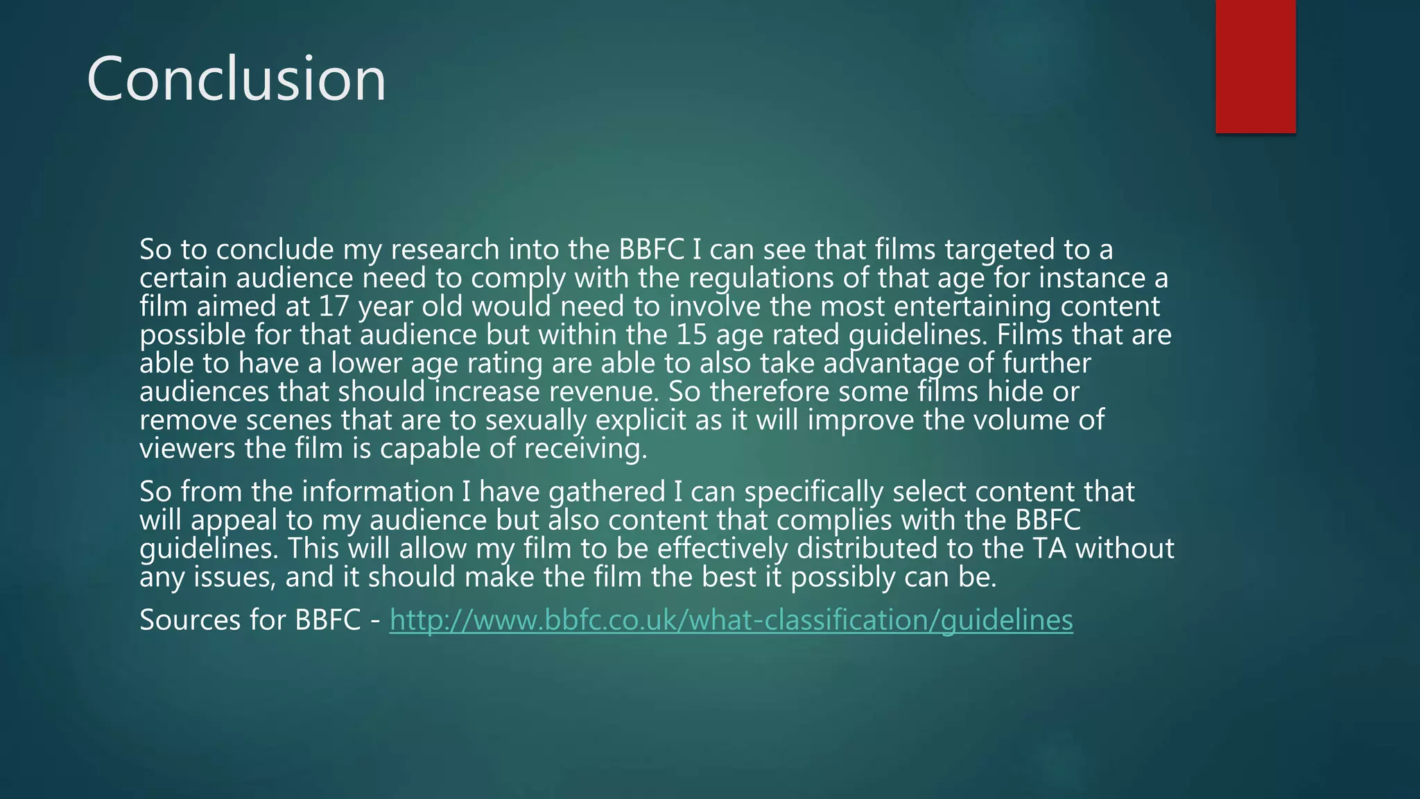 BBFC powerpoint | PPT