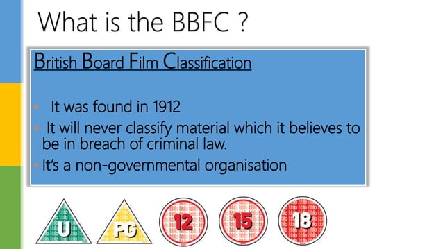 Bbfc presentation | PPT