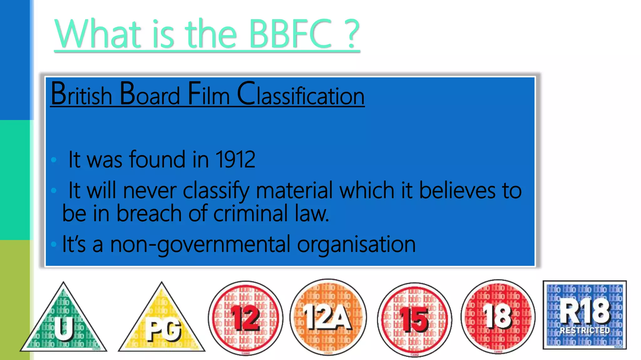 BBFC Powerpoint Presentation AS MEDIA | PPT