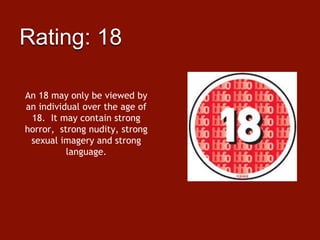 BBFC Ratings | PPT