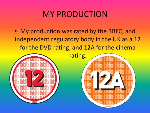 Bbfc regulations of a 12