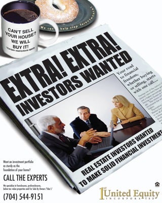 Newspaper ad - United Equity | PDF