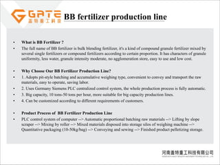 Bulk Blending Fertilizer Production Line | PDF