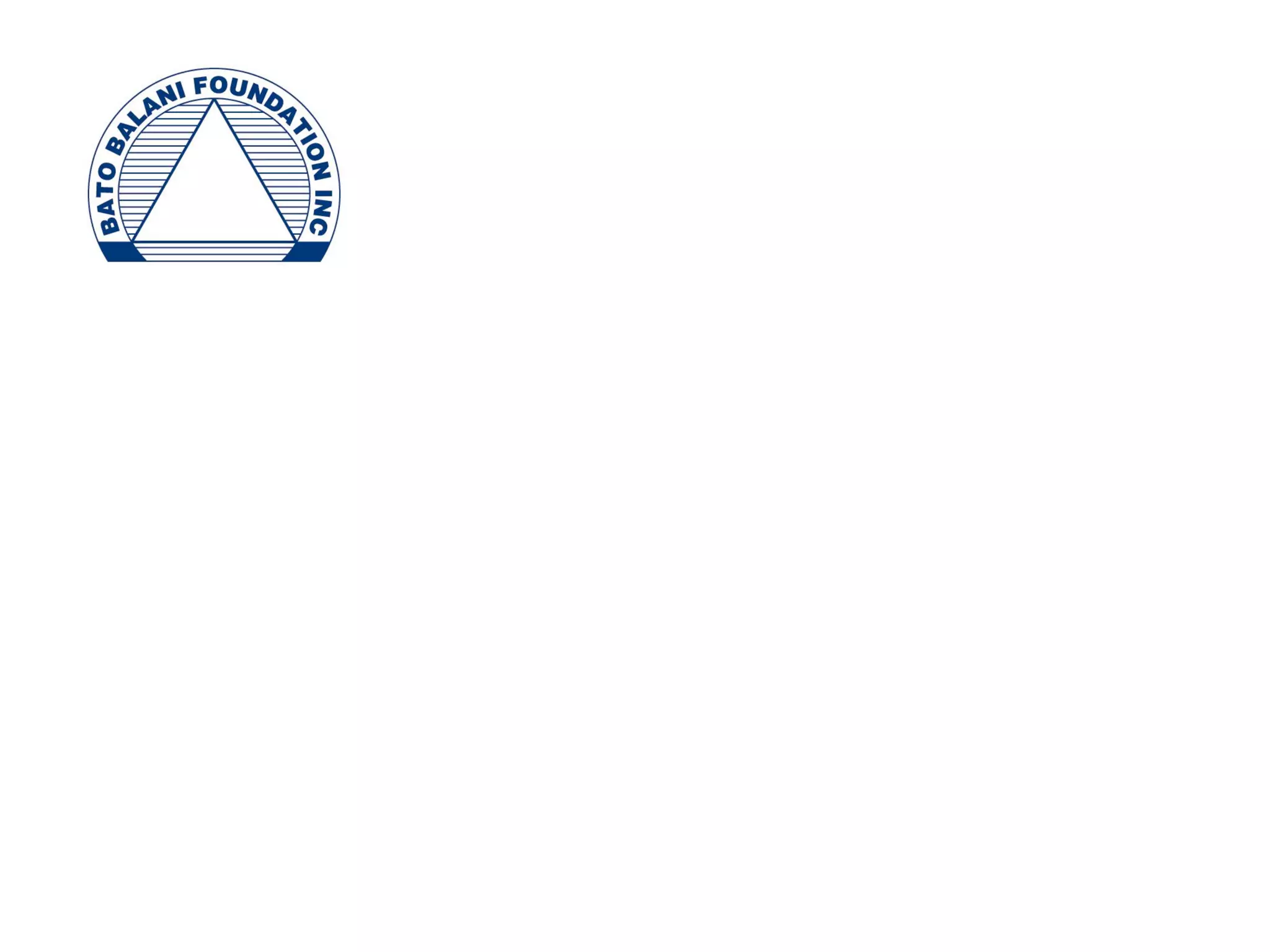 Bato Balani Foundation Corporate Presentation | PDF