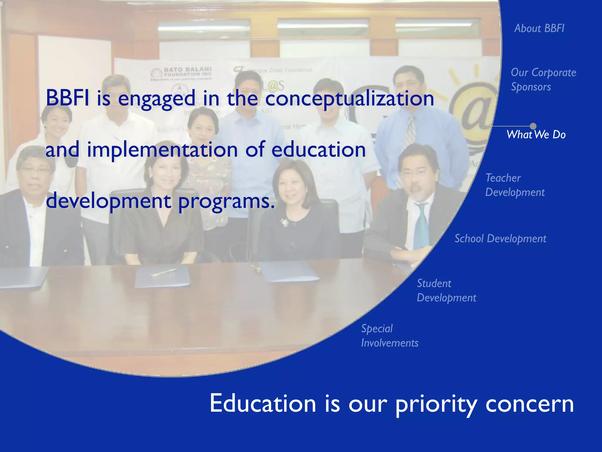 Bato Balani Foundation Corporate Presentation | PDF
