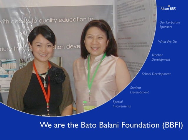 Bato Balani Foundation Corporate Presentation | PDF | Professional ...