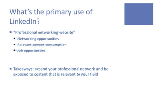 LinkedIn Best Practices | PPTX